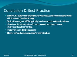 MDM Strategy & Roadmap | PPT | Databases | Computer Software and ...