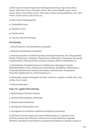 Know All About MD Microbiology In India | PDF