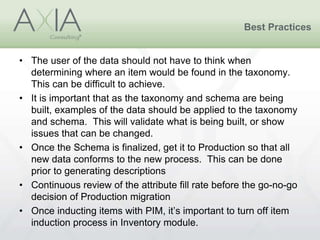 MDM: Integrating Oracle PIM & iStore | PPTX
