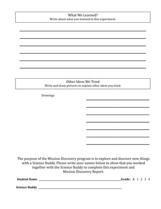 Mission report | PDF