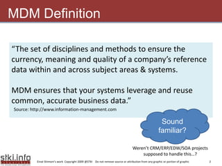 Mdm 2009 trends | PPT