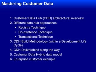 Master Data Management methodology | PPTX