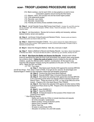 Mdmp How To Guide | DOC