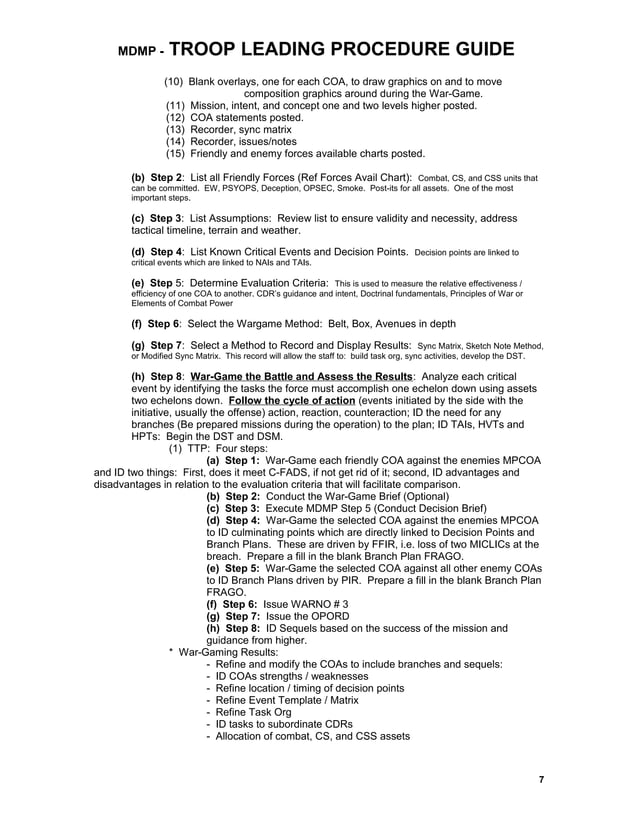 Mdmp How To Guide | DOC | Video Gaming
