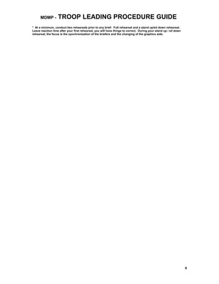 Mdmp How To Guide | DOC