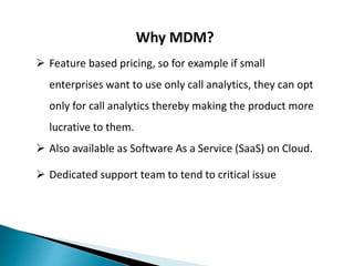 Mobile device management presentation | PPTX