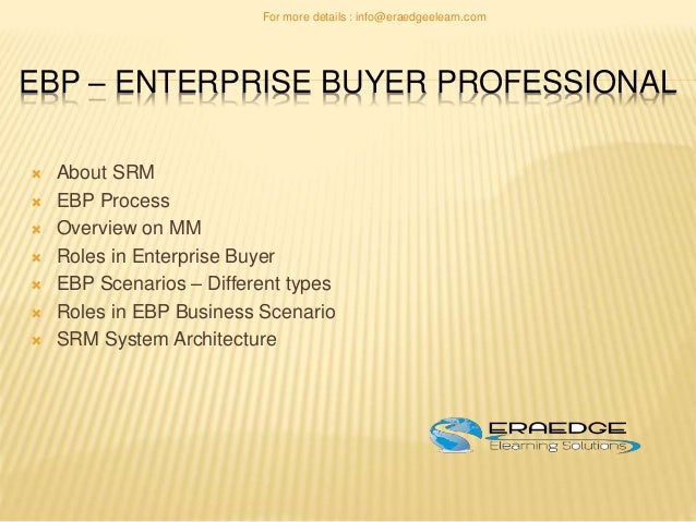 SAP MDM overview