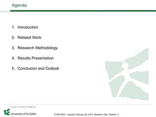 A Reference Process Model for Master Data Management | PDF