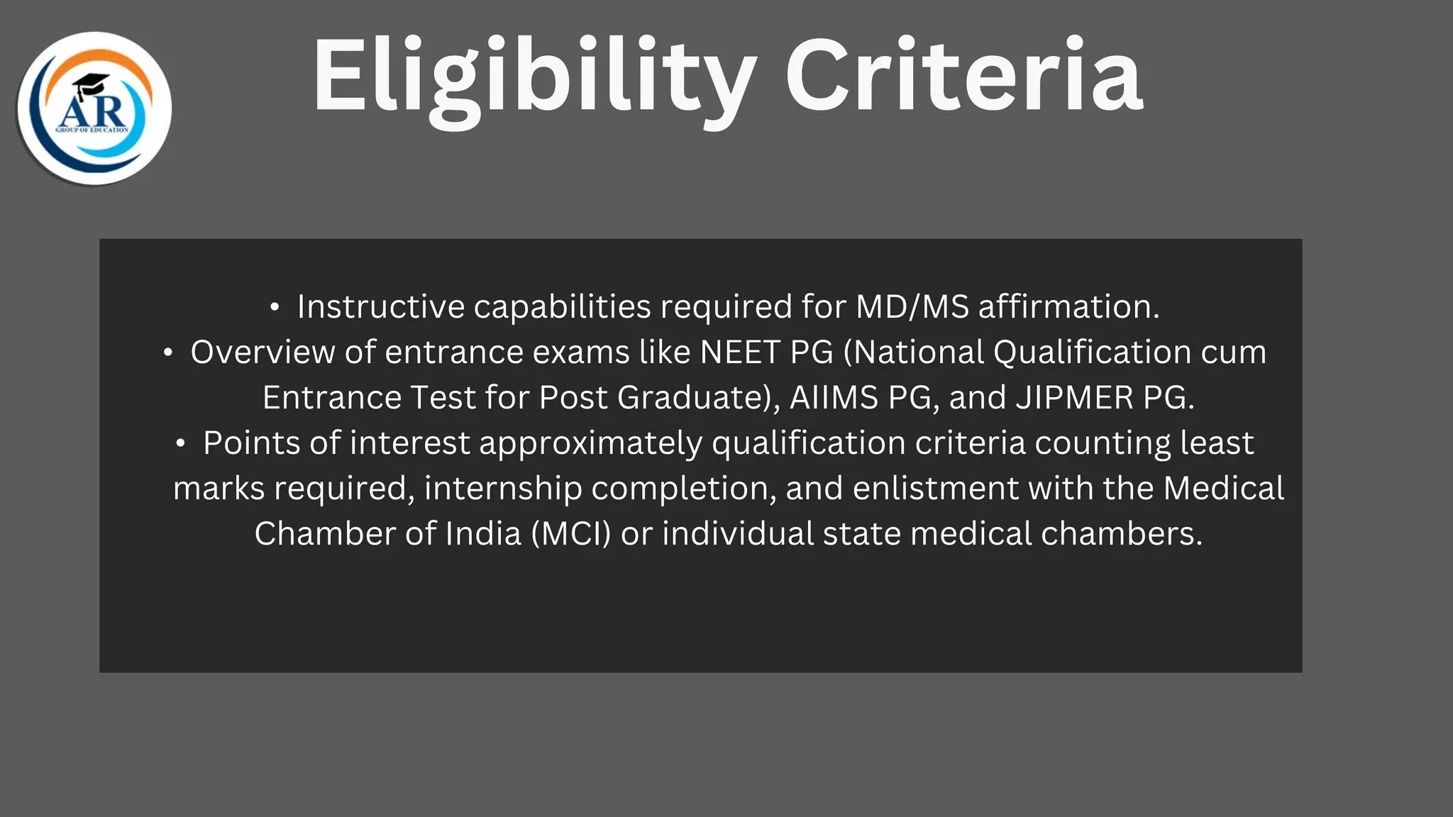 MD/MS in India: A Comprehensive Overview | PPT