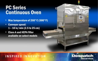 Despatch Ovens for Medical Device Manufacturing | PPT