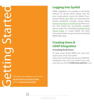 MDM Starters Guide | PDF