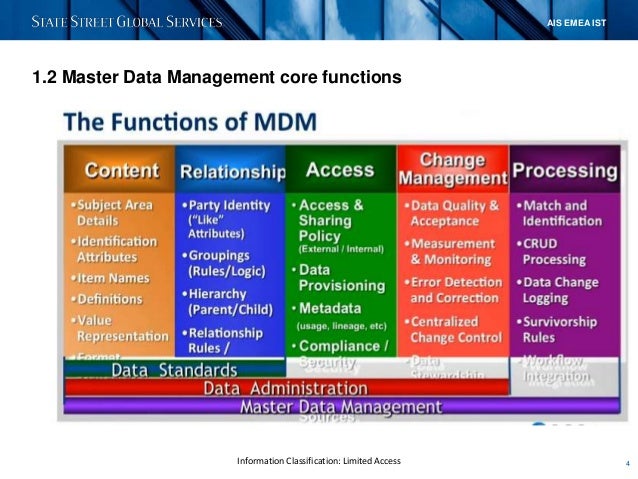Master Data Management