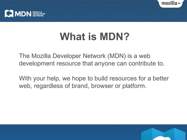 Being a part of the MDN community | PDF