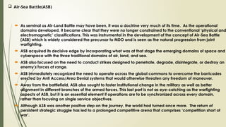 Basics of Multi domain operations in US context | PPTX