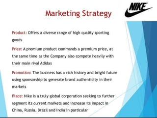 nike | PPT | Marketing and Advertising | Business