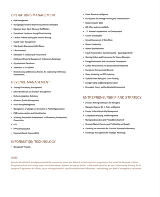 Management Development Programme Guide | PDF