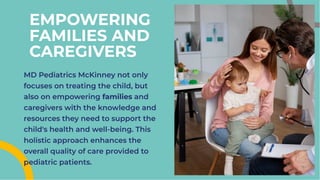 The MD Pediatrics McKinney | PPT