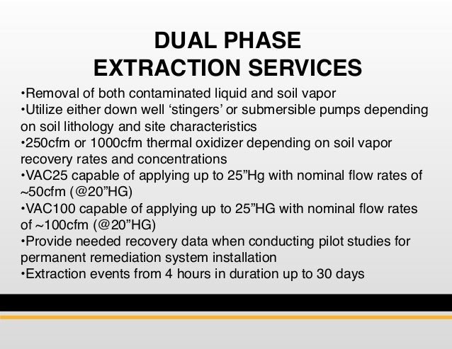 Mobile Dual Phase Extraction