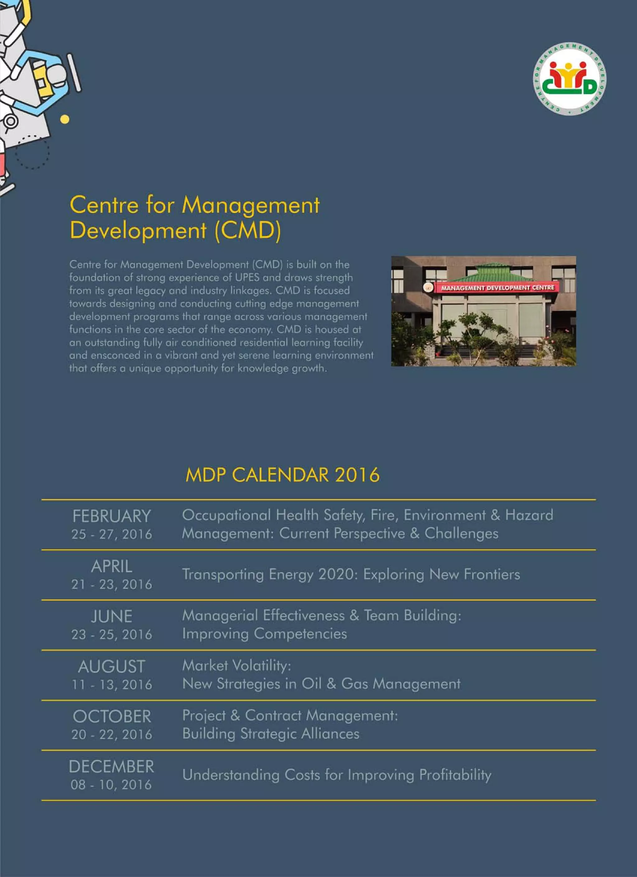 Management Development Programs Schedule 2016 | PDF
