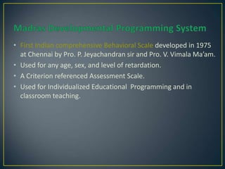 Mdps Checklist | PPT