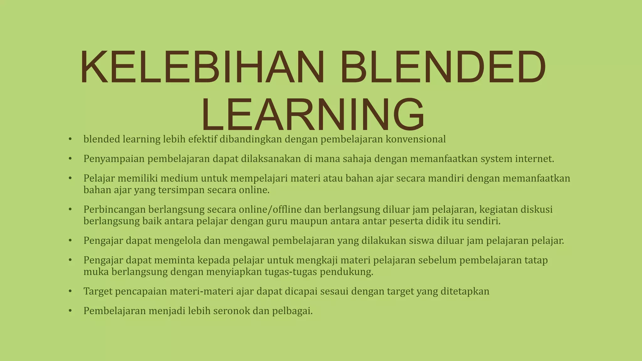 Blended Learning - Murid dan Pembelajaran | PPTX