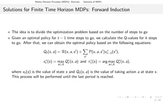 Applications of Markov Decision Processes (MDPs) in the Internet of Things (IoT) and Sensor ...