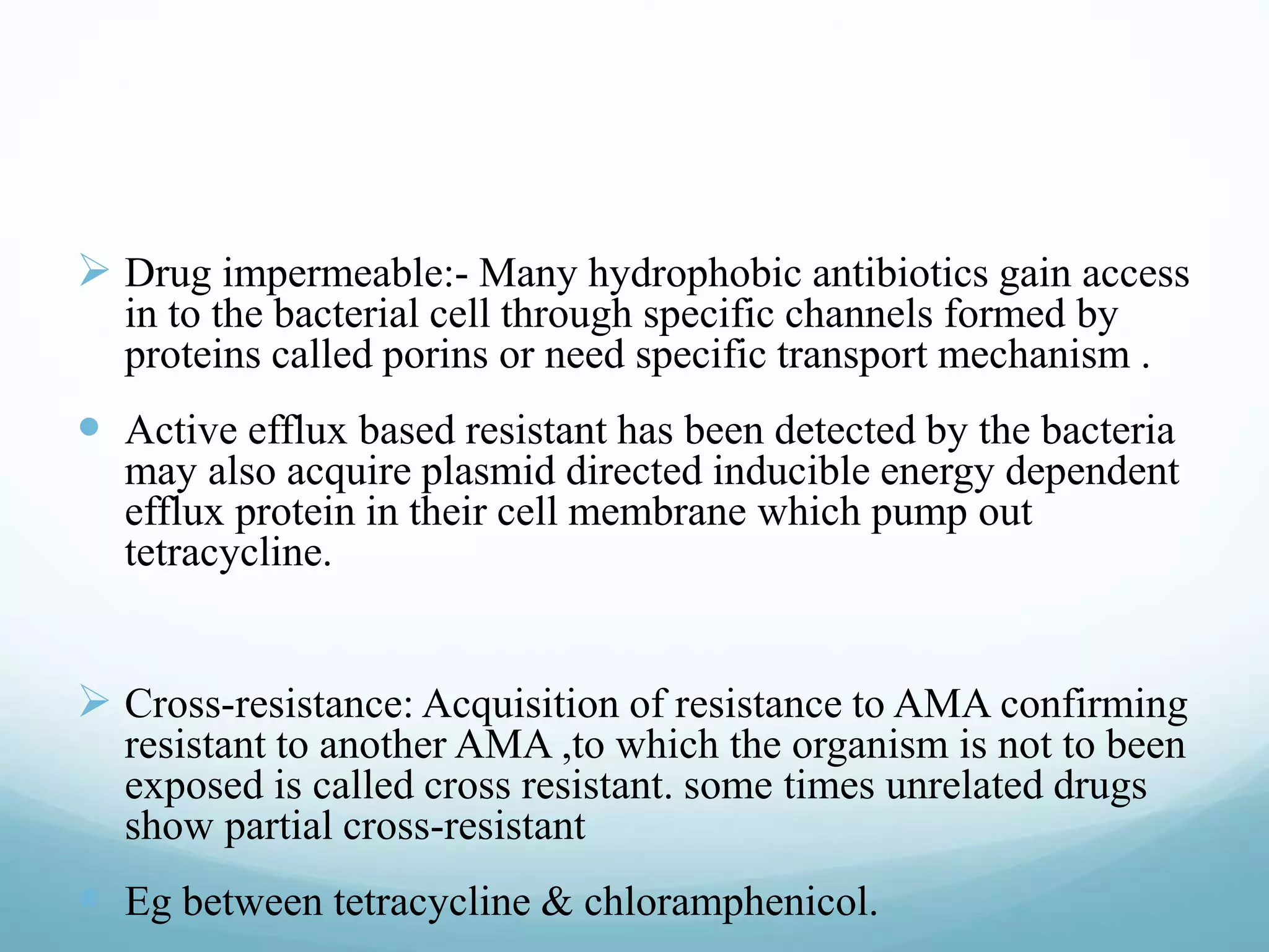 Multiple drug resistance | PPTX