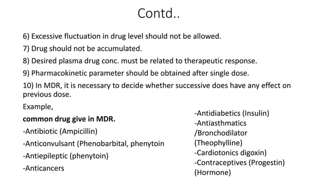 Multiple Dosage regimen | PPTX