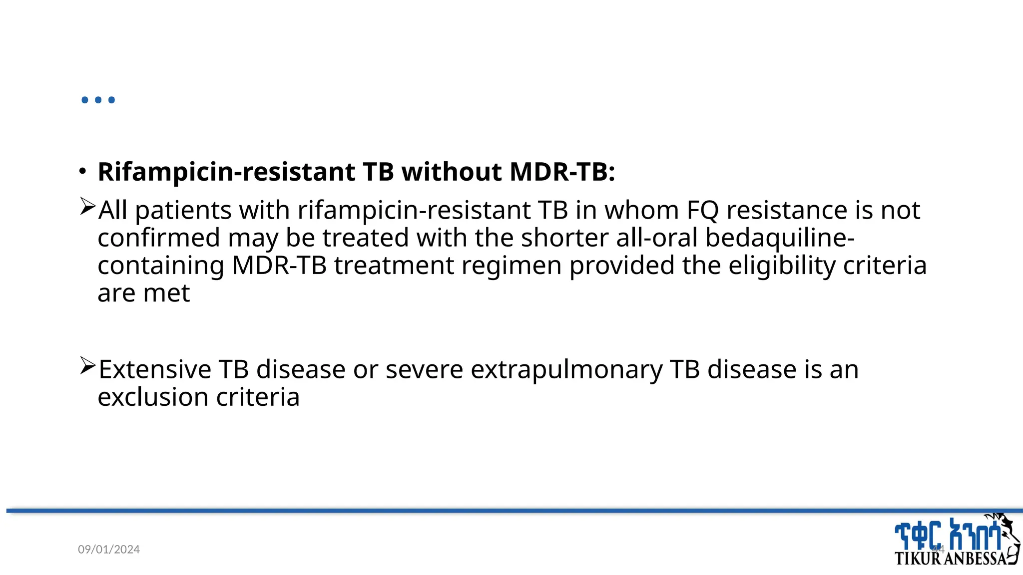 Approach to patient with MDR-TB - by Dawit.pptx | Pharmaceutical Drugs ...