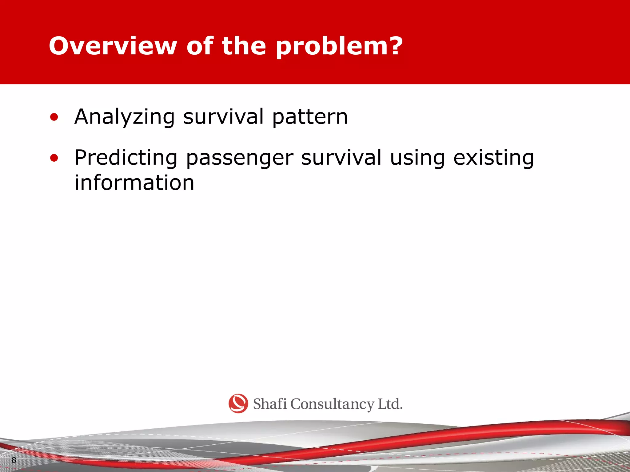Titanic Survival Prediction Using Machine Learning | PPT