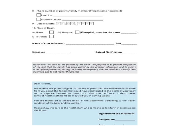 MATERNAL DEATH REVIEW AND CHILD DEATH REVIEW | PPTX | Parenting ...