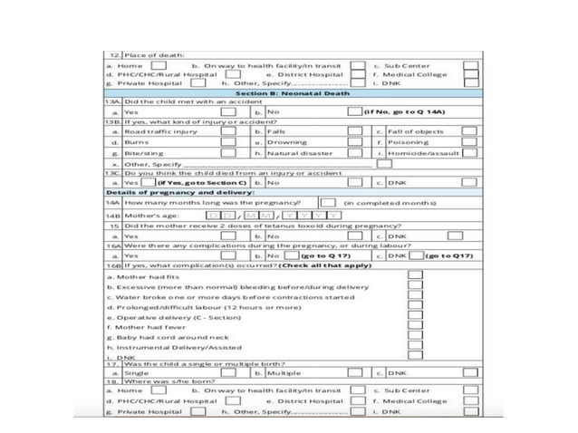 MATERNAL DEATH REVIEW AND CHILD DEATH REVIEW | PPTX | Parenting ...
