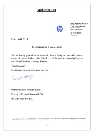 Project on HP | DOCX