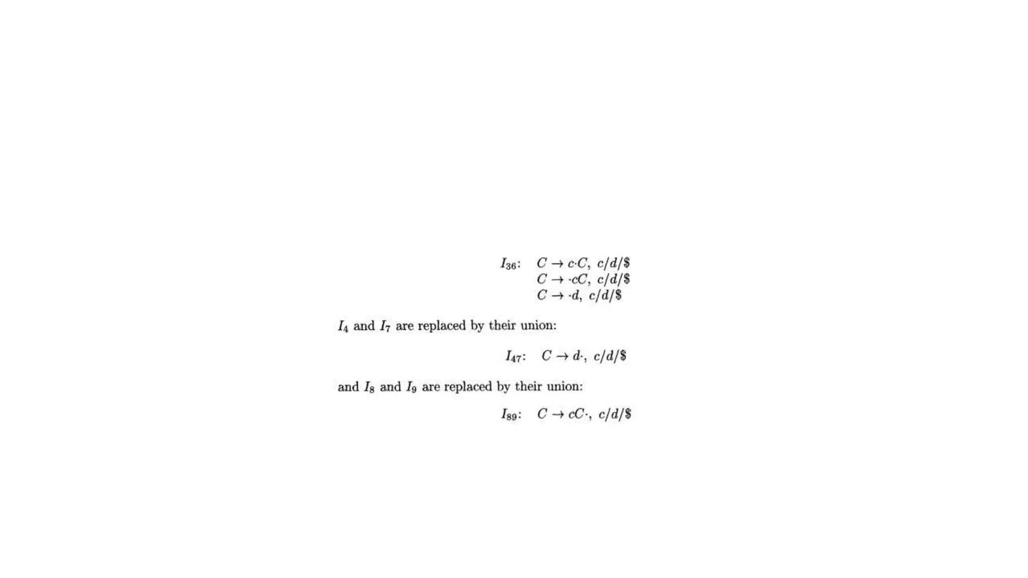 Compiler Design Lr Parsing Slr Lalr Clr Ppt