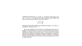 Compiler Design LR parsing SLR ,LALR CLR | PPTX