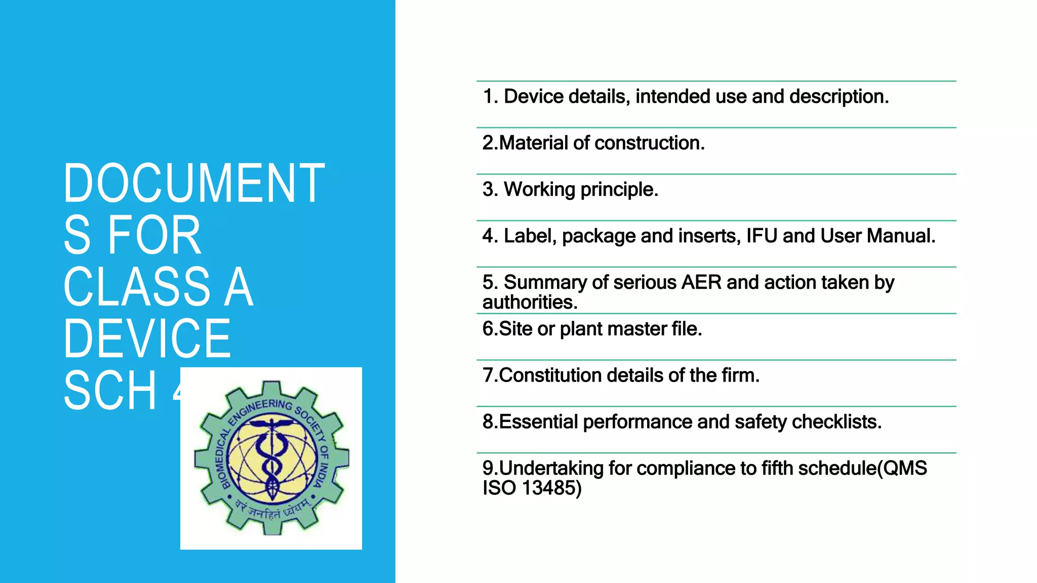 Medical Devices Rules 2017 Implementation | PPTX