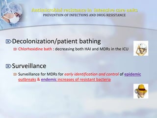 Antimicrobial Resistance in Intensive Care Unit | PPTX