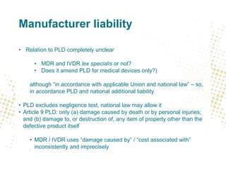 Liability insurance requirements under the new EU Medical Devices ...