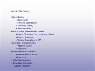 MDRM(Master Data Record Manager) | PDF