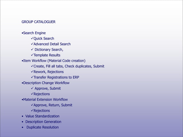 MDRM(Master Data Record Manager) | PDF