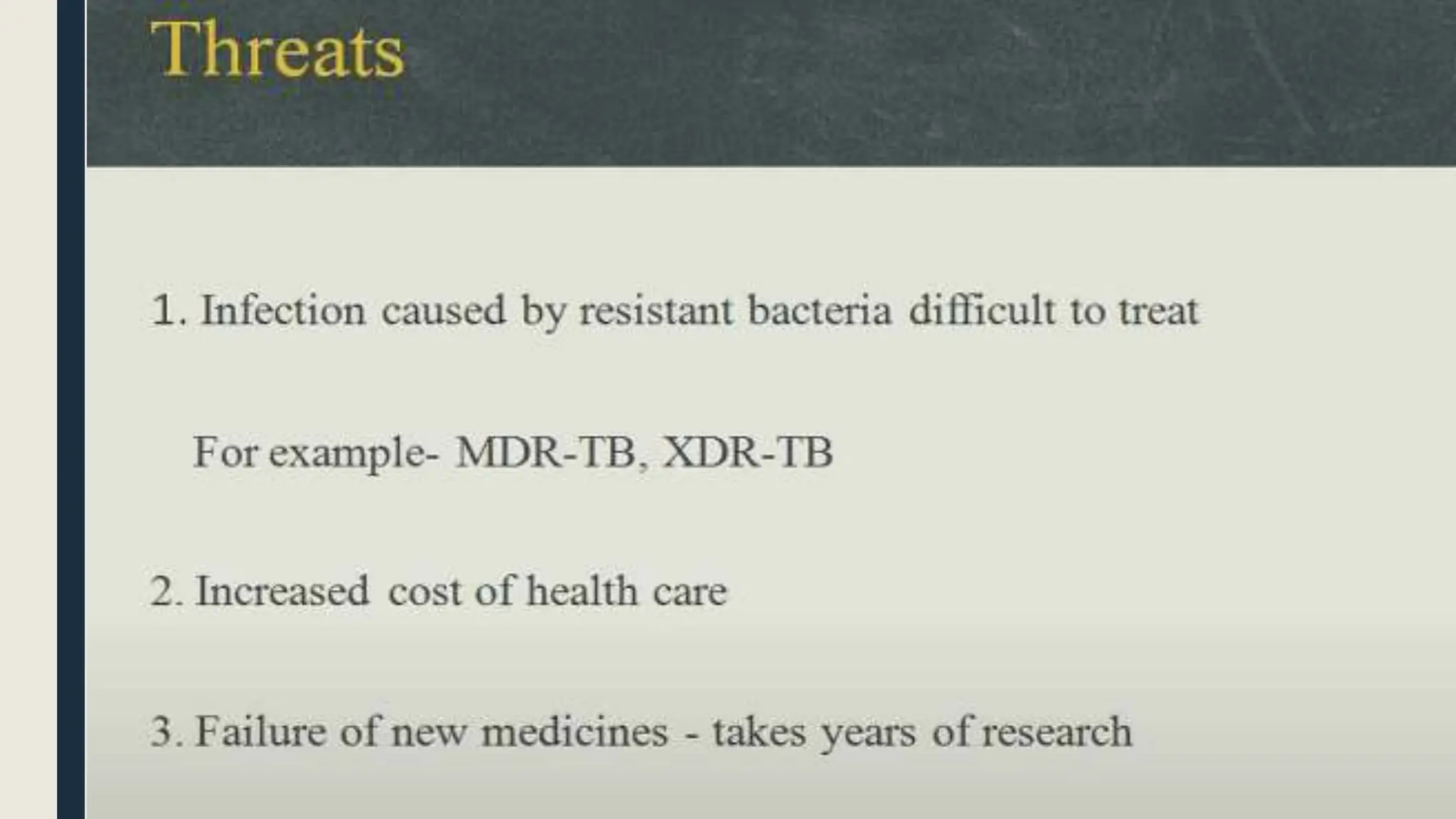 MDR Multi Drug Resistance Bacteria AntiMicrobial & Chemotherapeutics ...