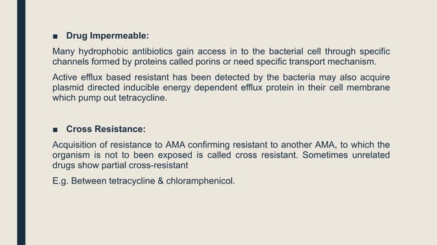 MDR Multi Drug Resistance Bacteria AntiMicrobial & Chemotherapeutics ...