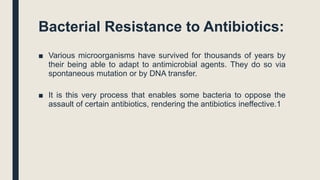 MDR Multi Drug Resistance Bacteria AntiMicrobial & Chemotherapeutics ...