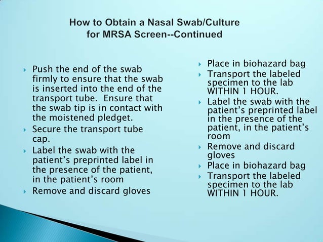 Mdro infection controlnursing final version 11.17.09 1 | PPTX