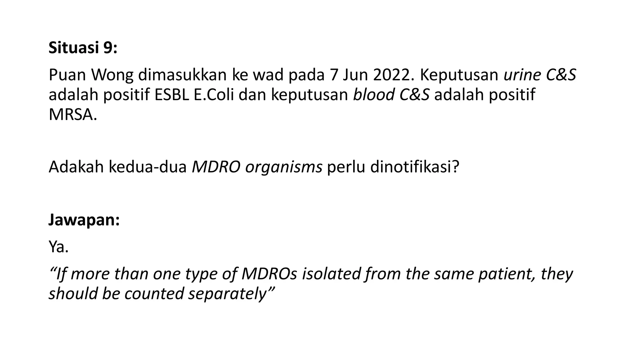 UPDATED MDRO SURVEILLANCE MANUAL 2022.pptx