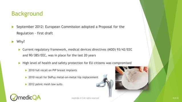 European MDR - Understanding Safety and Performance Requirements | PPT