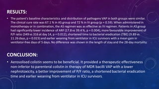MDR Pathogens: The Nightmare of Intensivists | PDF