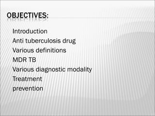 MDR-TB | PPT