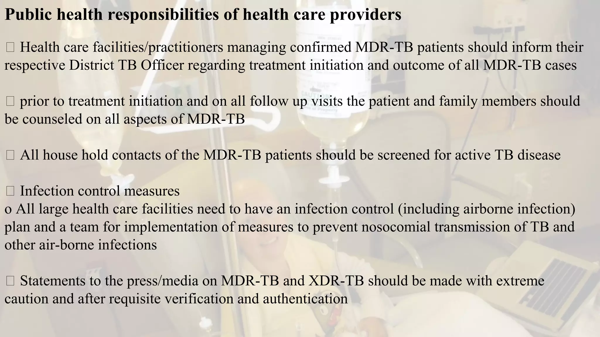 Mdr tb & xdr tb ppt. | PPT