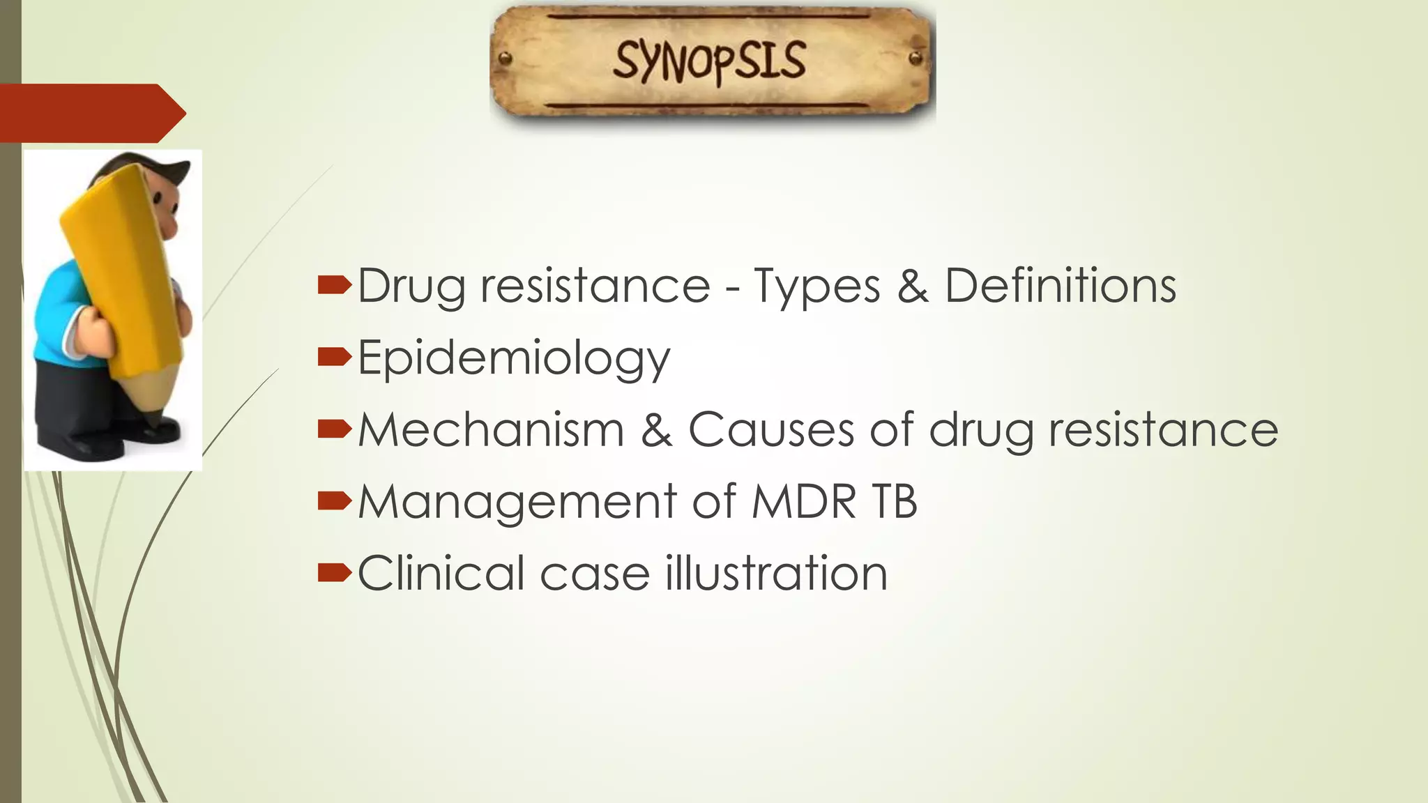 Mdr tuberculosis | PPTX